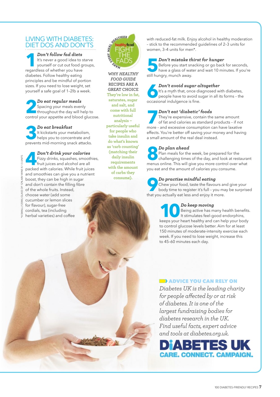 Healthy Food Guide Magazine - Make it Healthy no4: 100 Diabetes ...