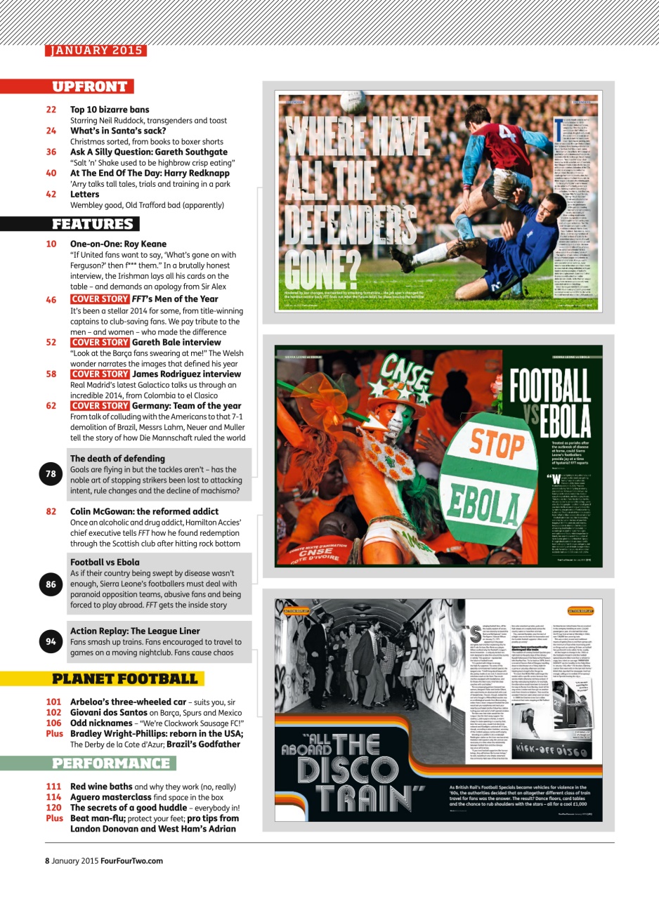 FourFourTwo Magazine - January 2015 Back Issue