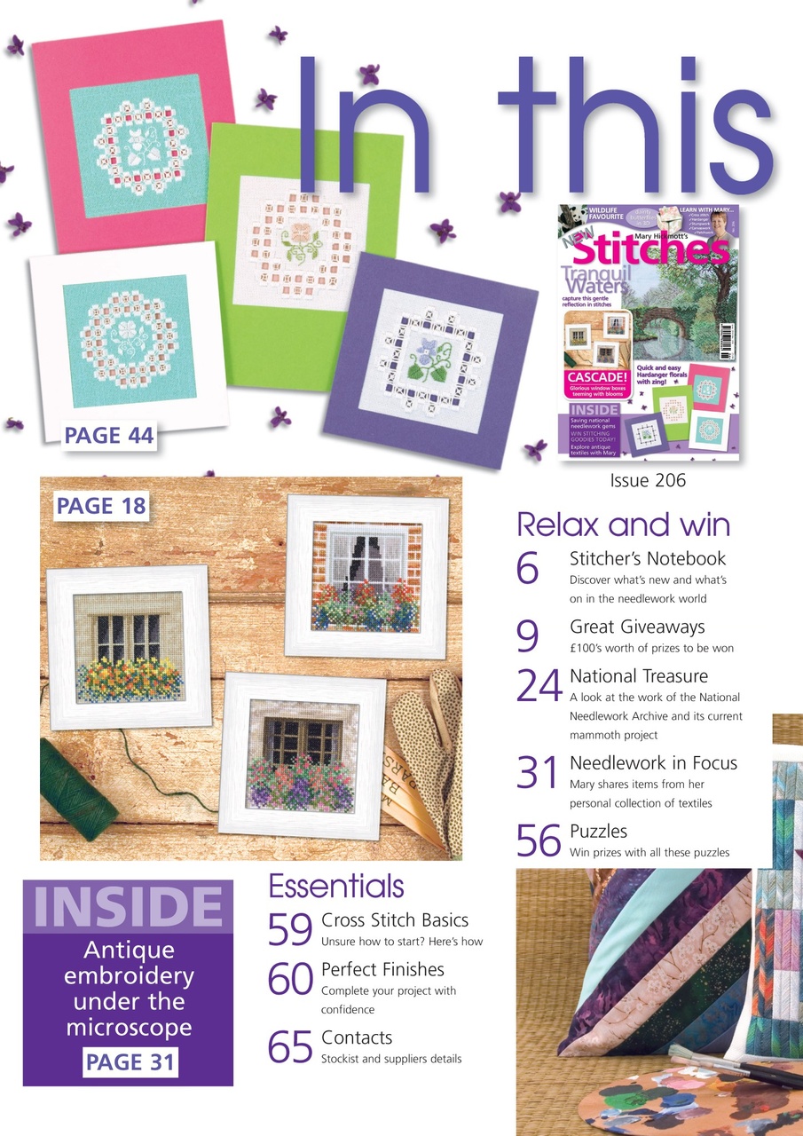 New Stitches Magazine - 206 Back Issue