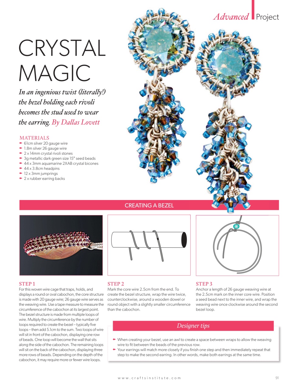 Making Jewellery Magazine - January 2015 Back Issue