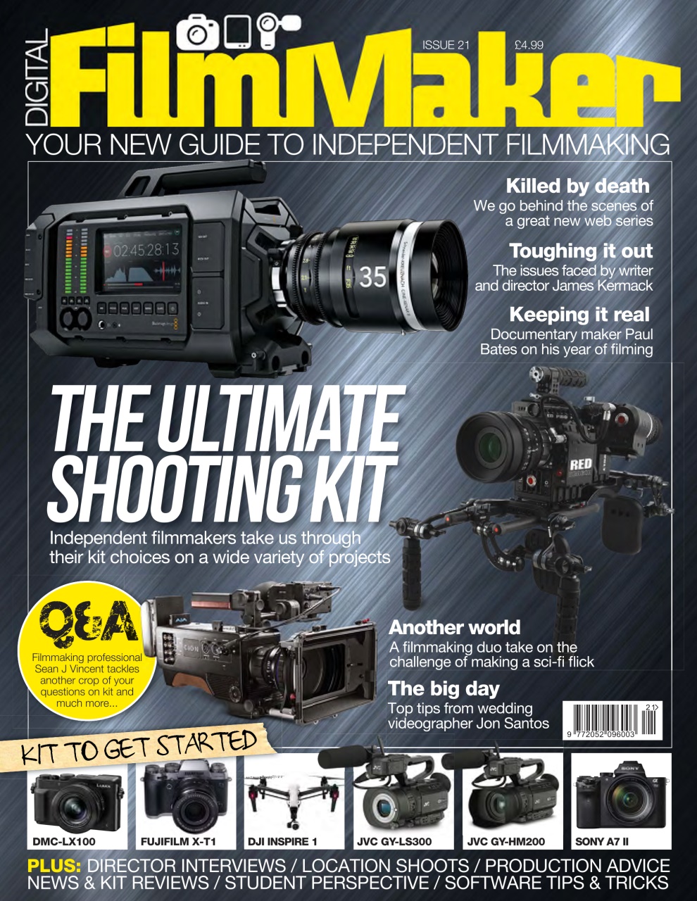 Digital FilmMaker Magazine - dfm issue 21 Back Issue