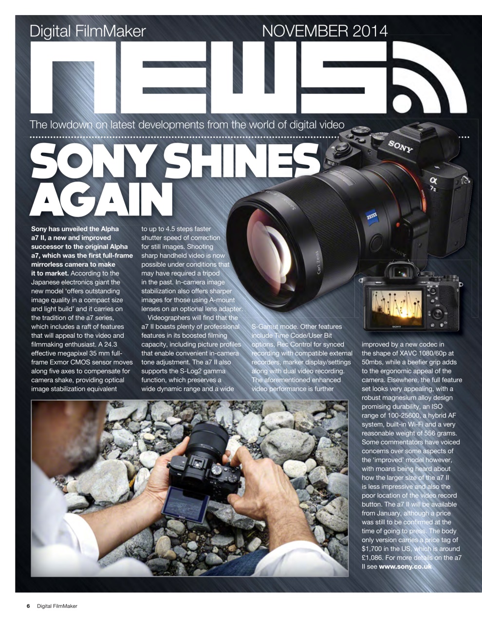 Digital FilmMaker Magazine - dfm issue 21 Back Issue