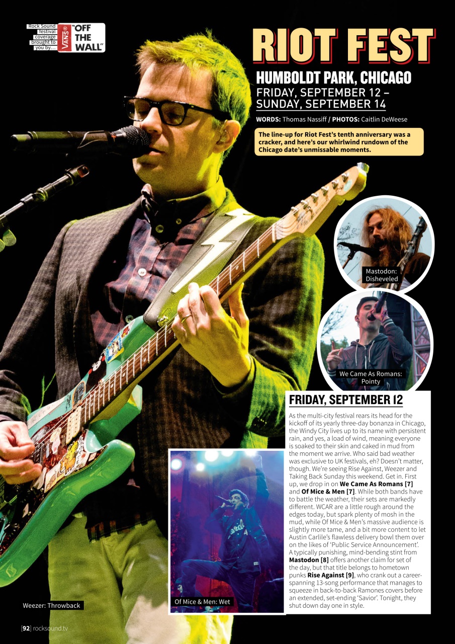 Rock Sound Magazine - November 2014 issue 193 Back Issue