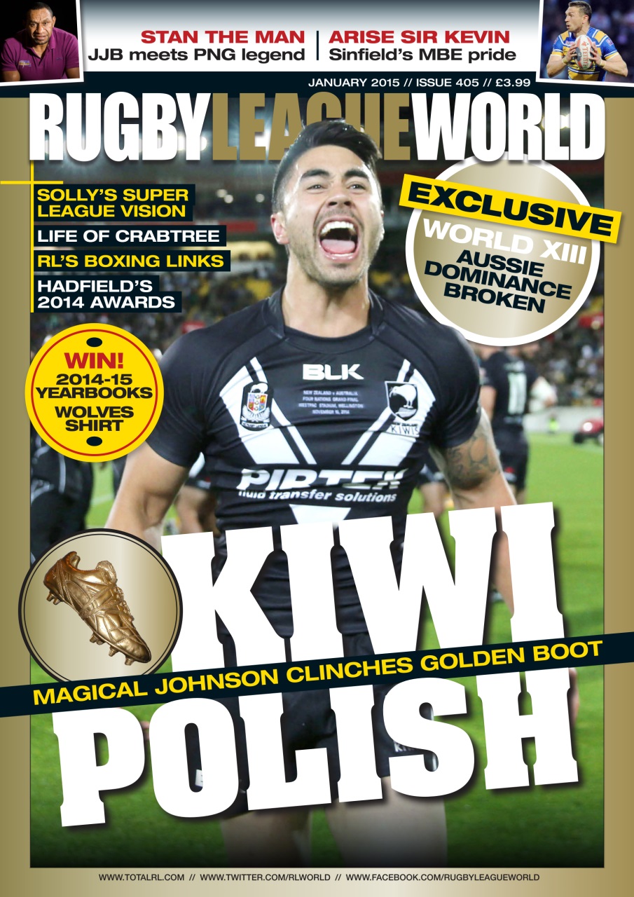 Rugby League World Magazine - 405 Back Issue