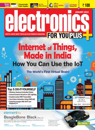 Electronics For You Magazine - Electronics For You, January 2015 Back Issue