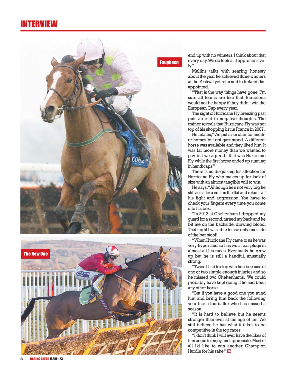Racing Ahead Magazine - January 2015 Back Issue