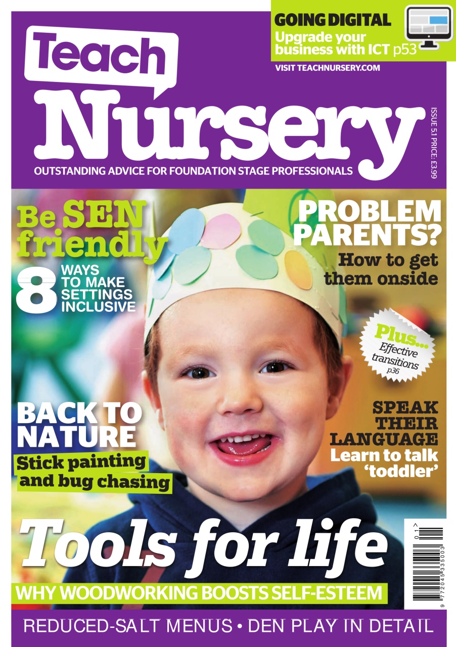 Teach Early Years Magazine - Vol.5 No.1 Back Issue