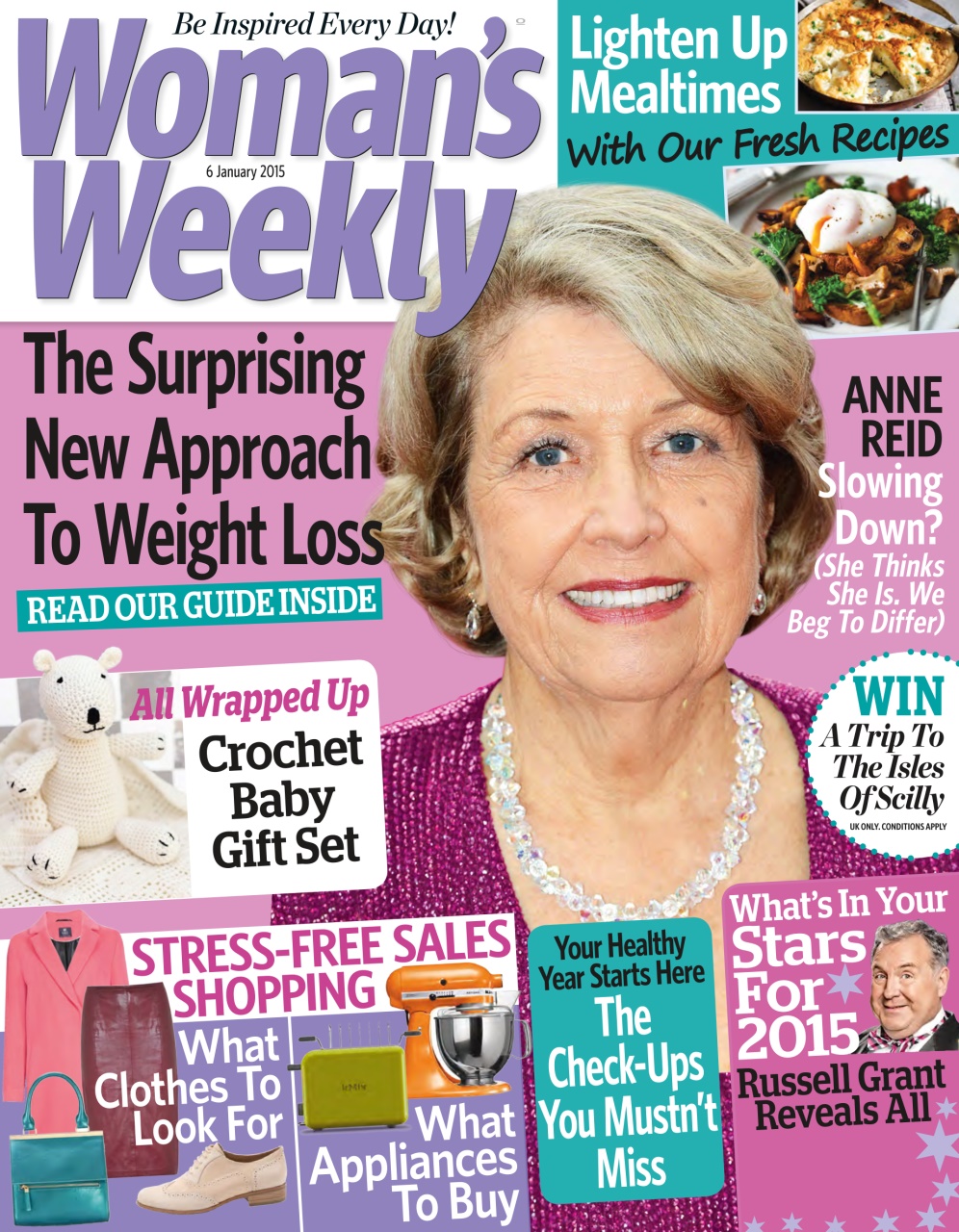Woman's Weekly Magazine - 6th January 2015 Back Issue