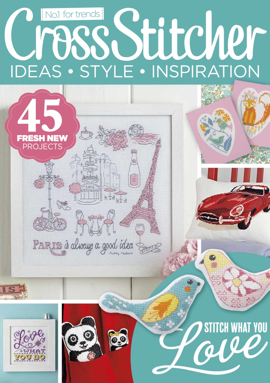 CrossStitcher Magazine - February 2015 Back Issue