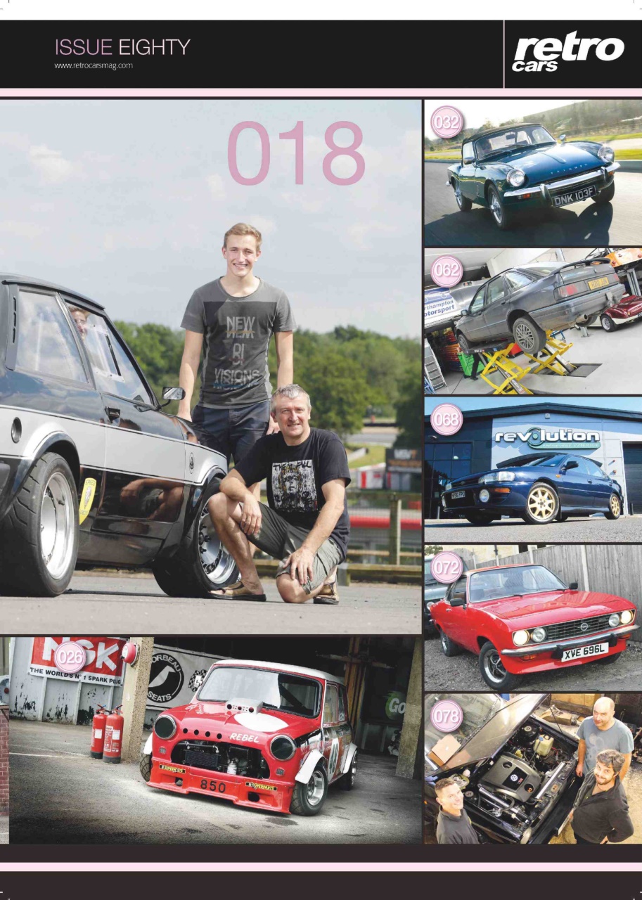 Retro Cars Magazine - No.80 Rampant Rabbit Back Issue