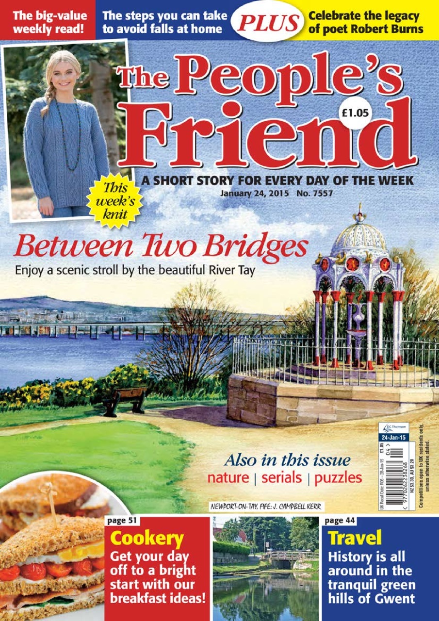 The People’s Friend Magazine - 24/01/2015 Back Issue