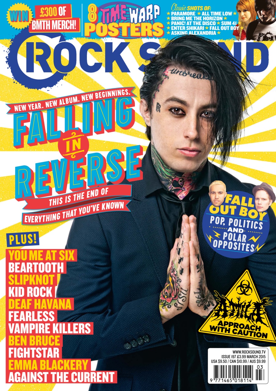Rock Sound Magazine - March 2015 Back Issue