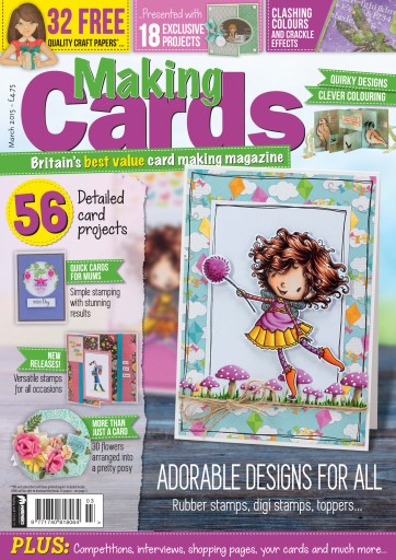 Making Cards & Papercraft Magazine - March 2015 Back Issue