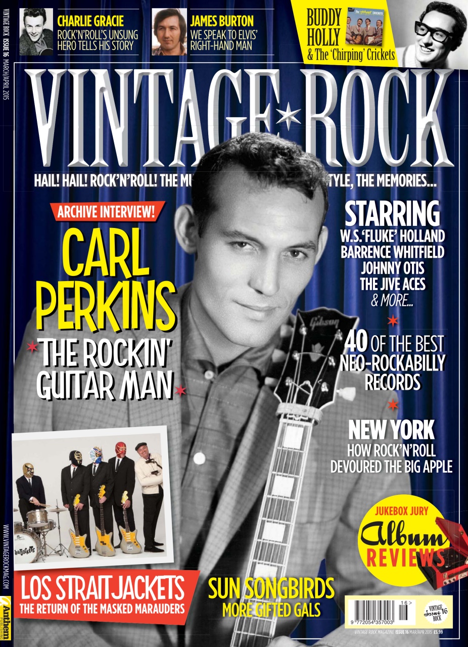 Vintage Rock Magazine - Mar/Apr 2015 Back Issue