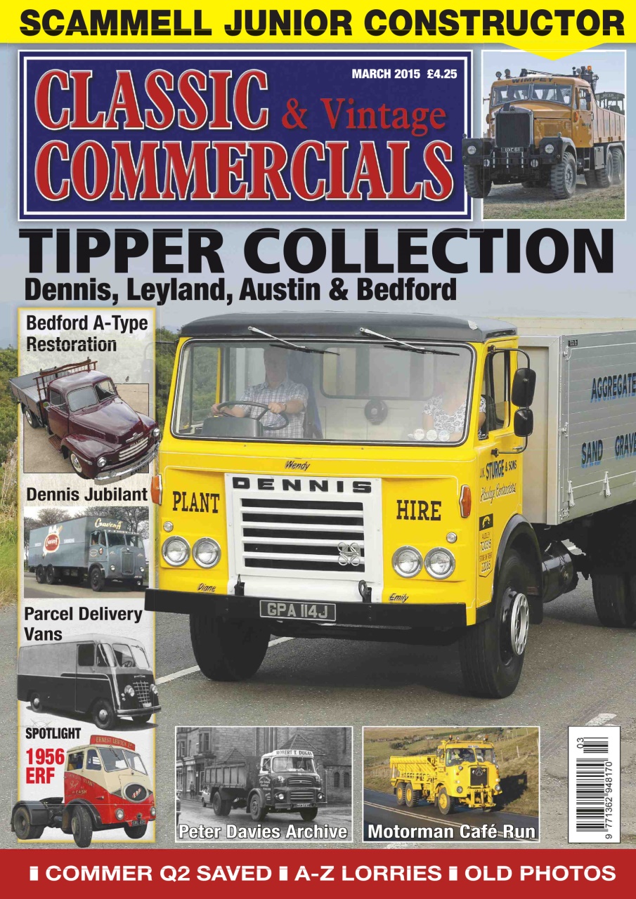 Classic & Vintage Commercials Magazine - Vol.20 No.7 Tippers Collection ...