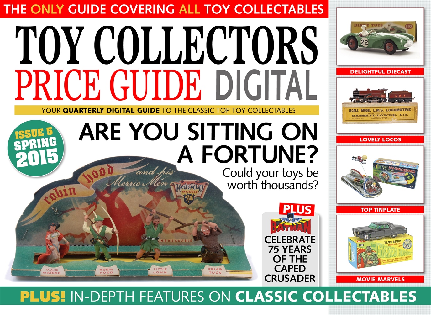 Toy Collectors Price Guide Magazine - Spring 2015 Back Issue