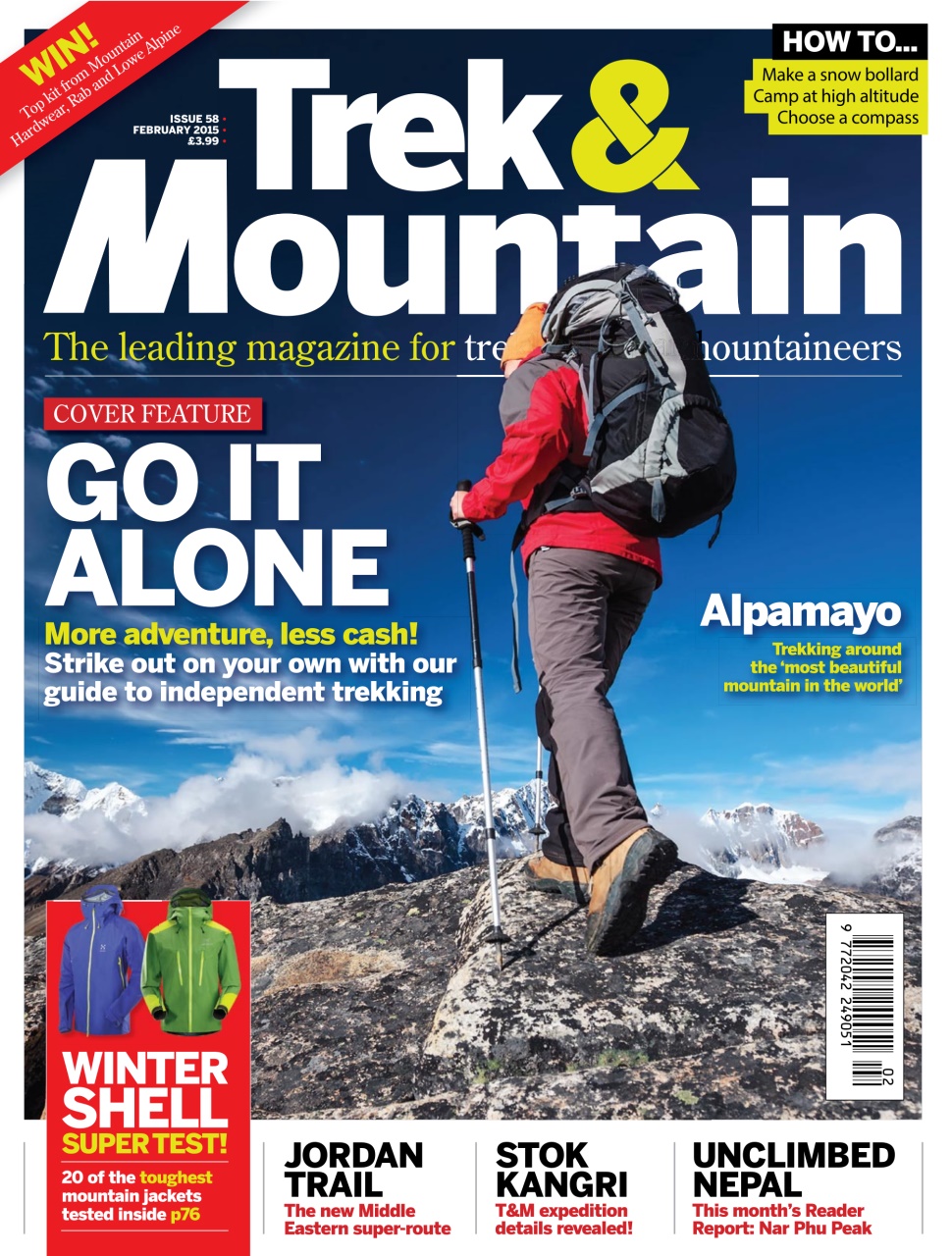 Trek & Mountain Magazine - Feb-15 Back Issue