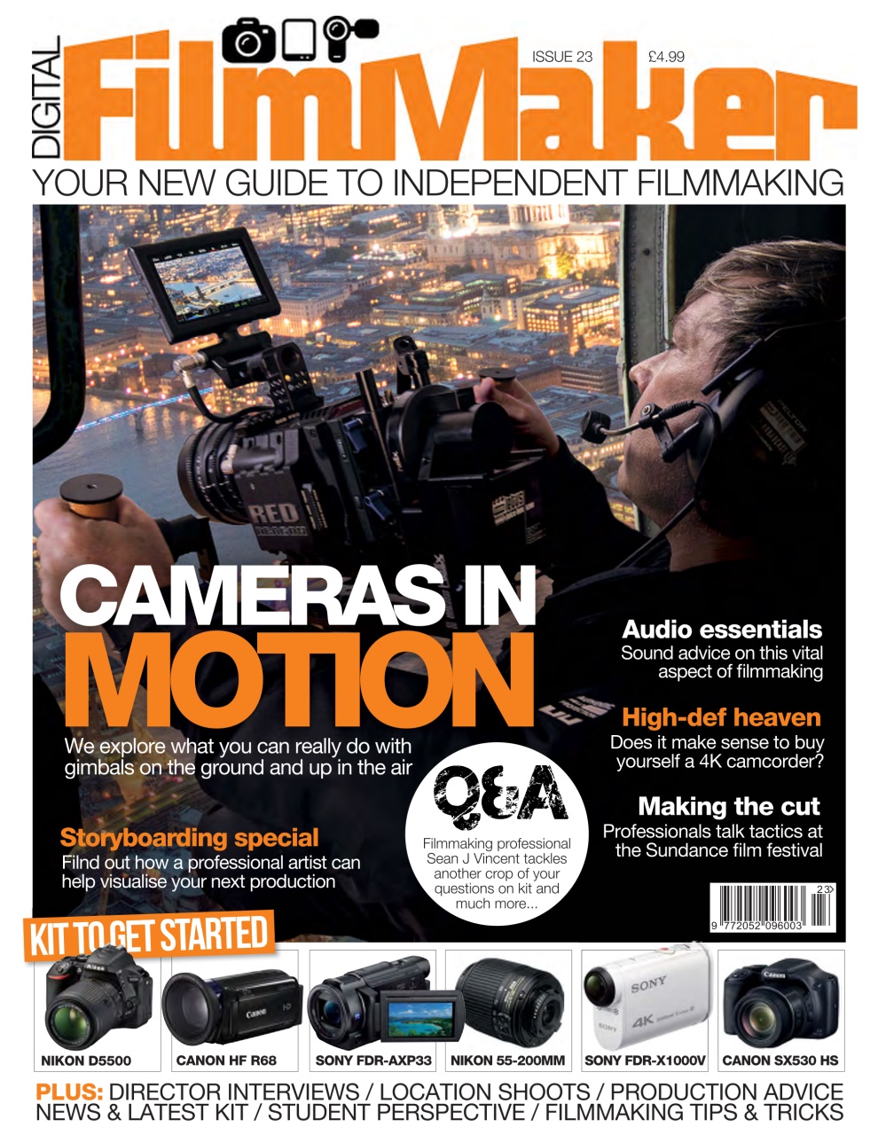 Digital FilmMaker Magazine - dfm issue 23 Back Issue