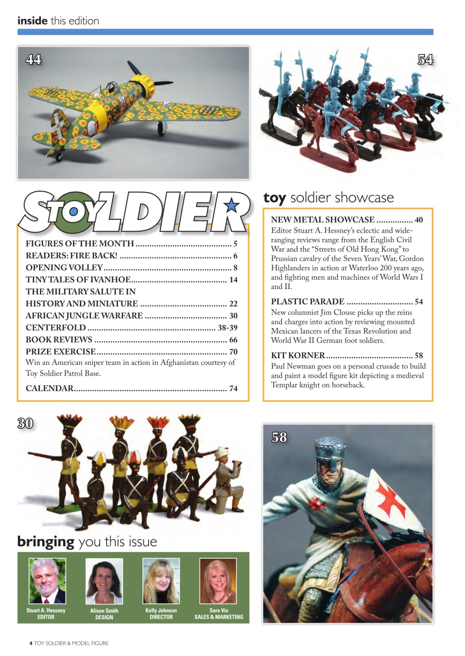 Toy Soldier & Model Figure Magazine - Issue 203 Back Issue