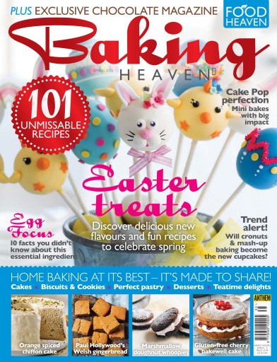 Bake & Decorate Magazine - Baking Heaven Spring 2015 Back Issue