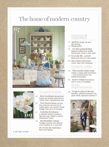 Country Homes & Interiors Magazine - April 2015 Back Issue