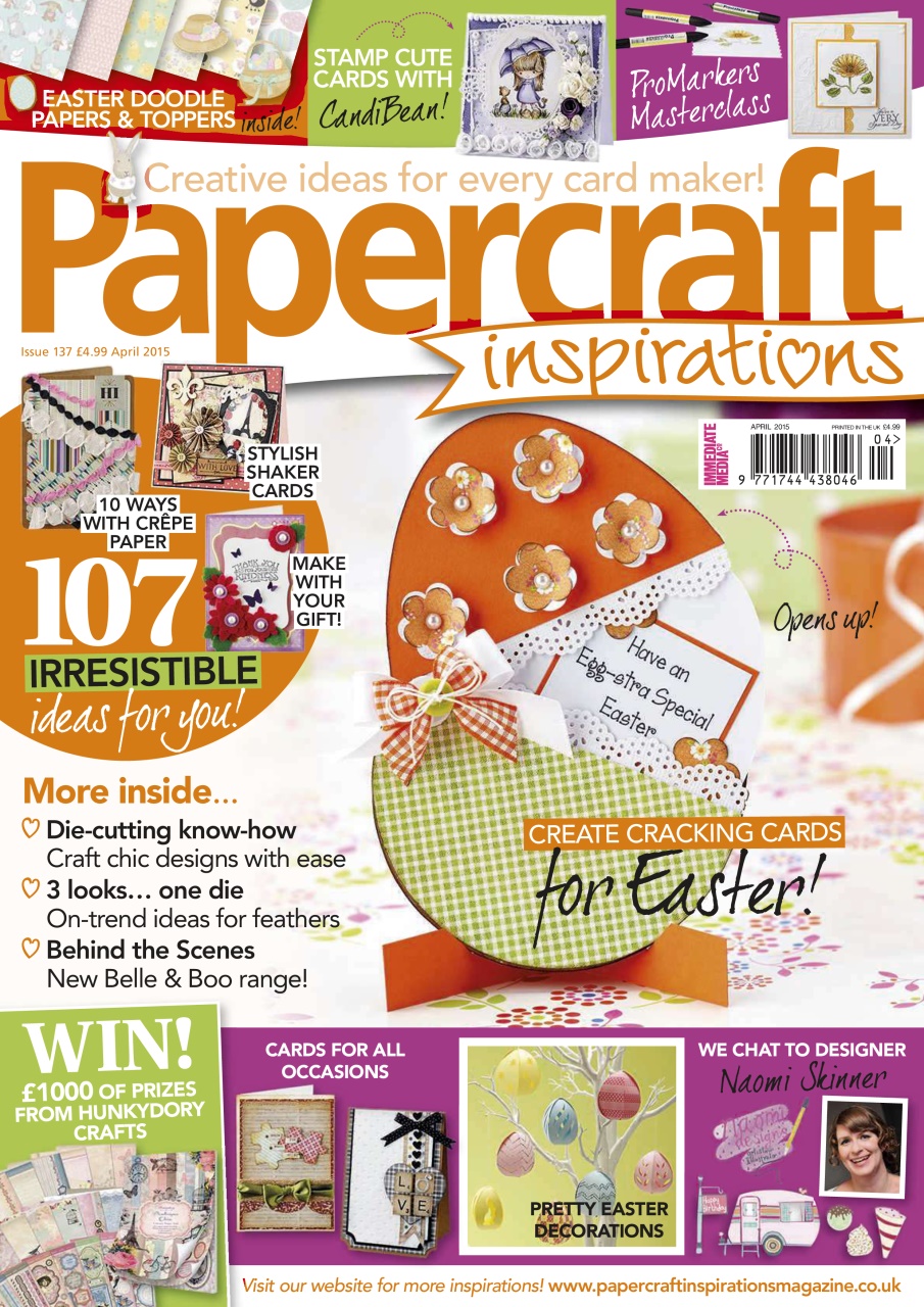 Papercraft Inspirations Magazine - April 2015 Back Issue