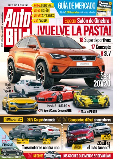Auto Bild Magazine - 476 Back Issue