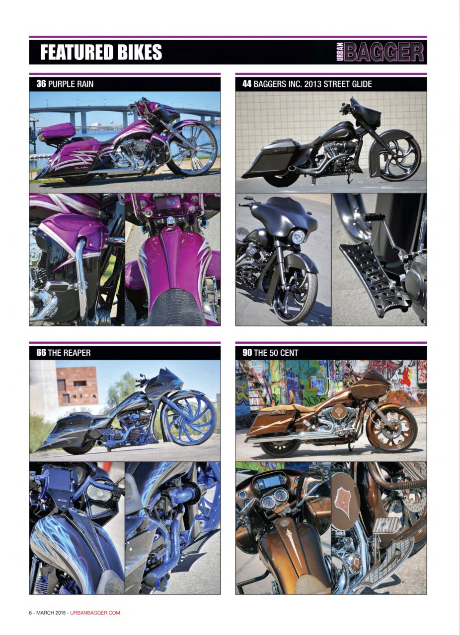 Urban Bagger Magazine - March 2015 Back Issue
