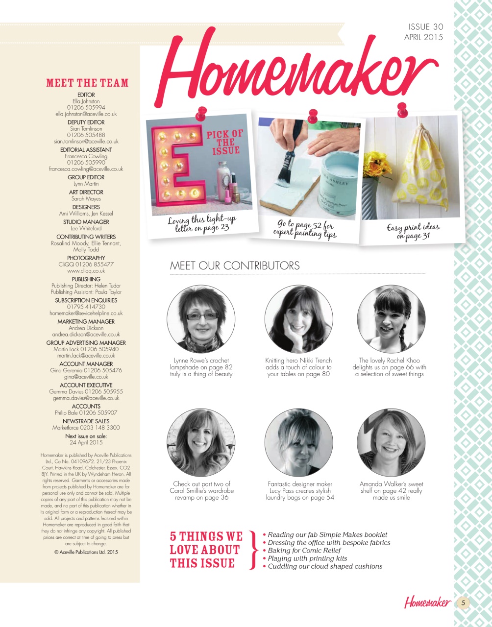 Homemaker Magazine - No.30 Subscriptions | Pocketmags