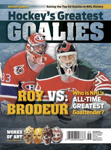 Beckett Hockey Magazine - Hockey's Greatest Goalies 2015 Special Issue