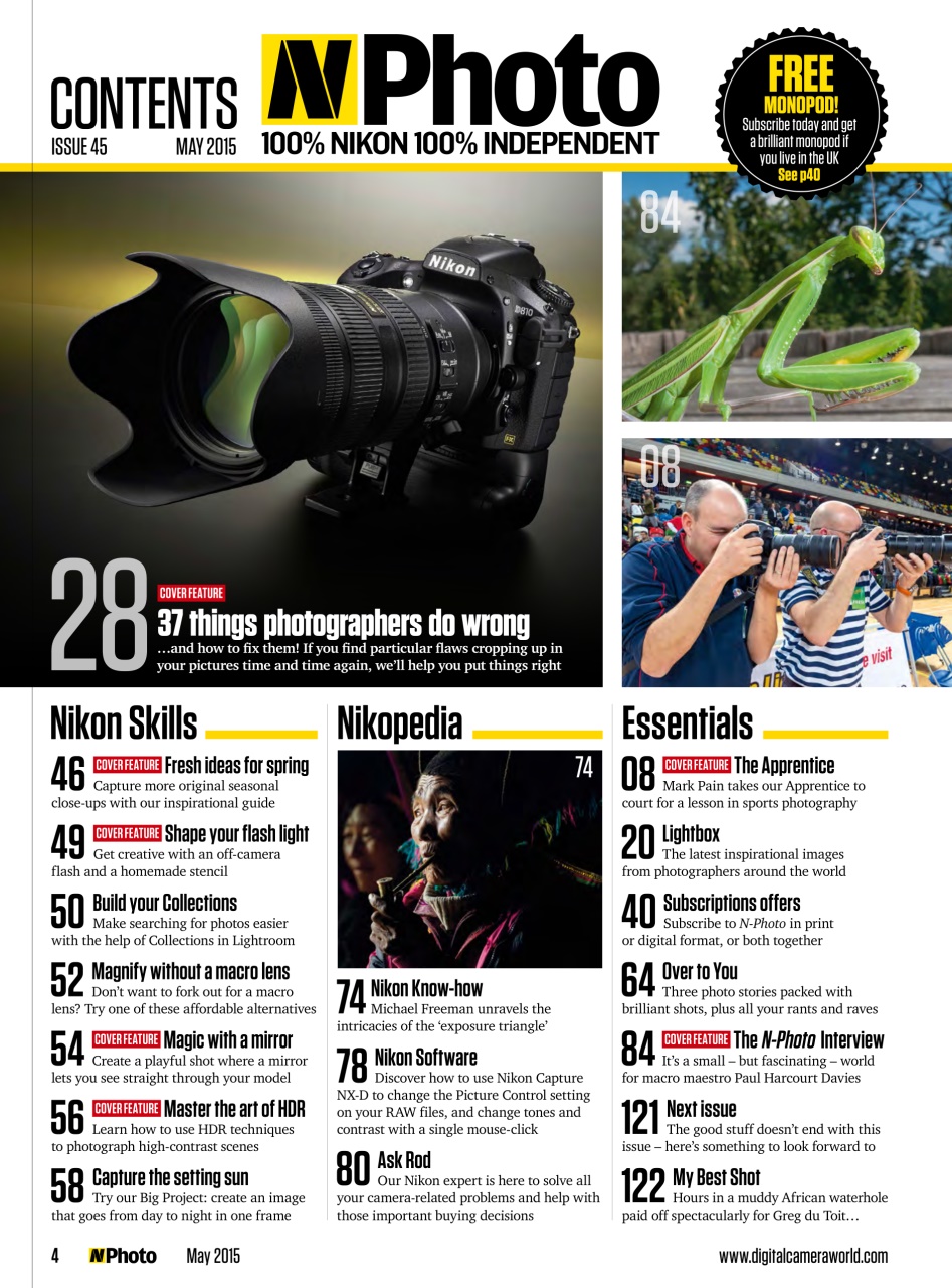 N-Photo Magazine - May 2015 Back Issue