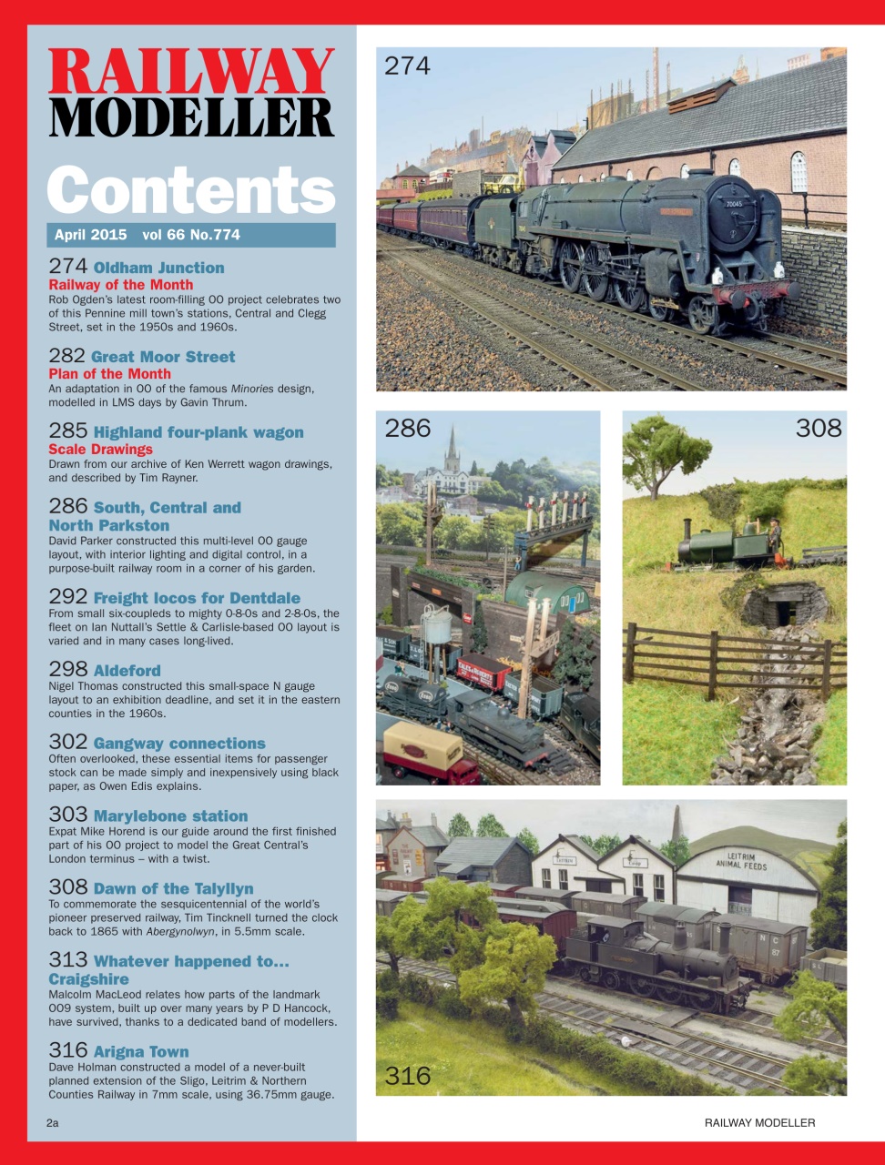 Railway Modeller Magazine - Railway Modeller April 2015 Back Issue