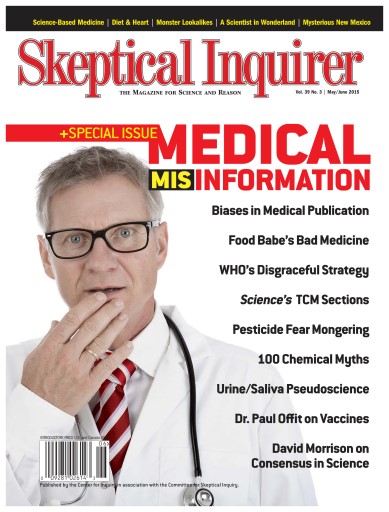 Skeptical Inquirer Magazine - May/June 2015 Back Issue