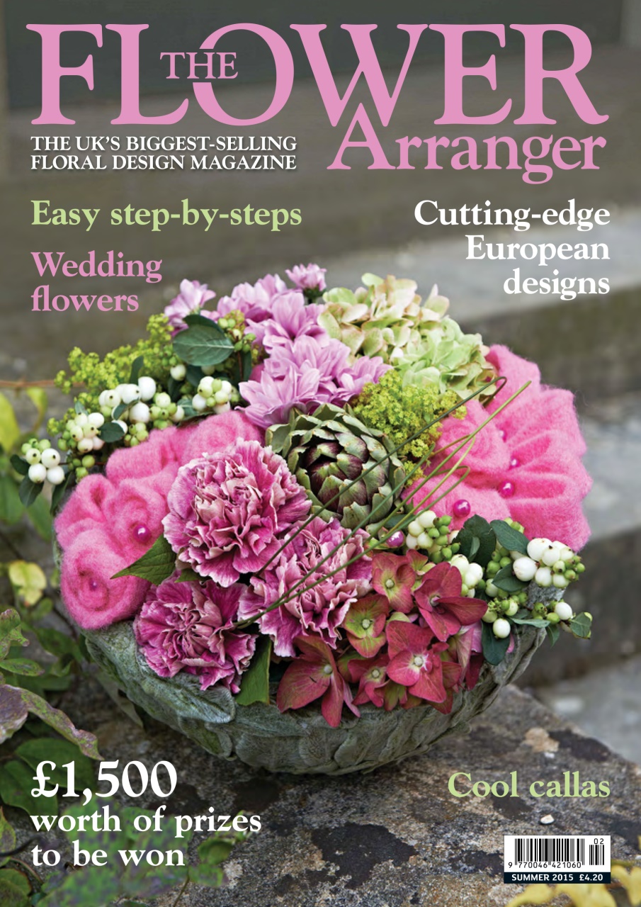 The Flower Arranger Magazine - Summer-15 Back Issue