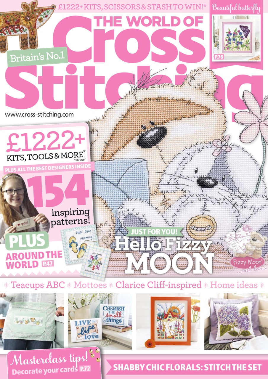 The World of Cross Stitching Magazine - June 2015 Back Issue