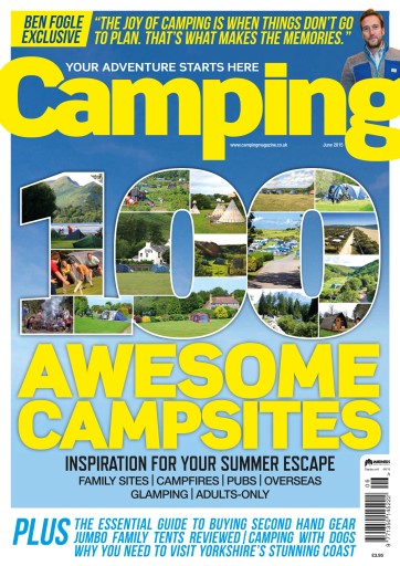 Camping Magazine - June 2015 - 100 AWESOME CAMPSITES Back Issue