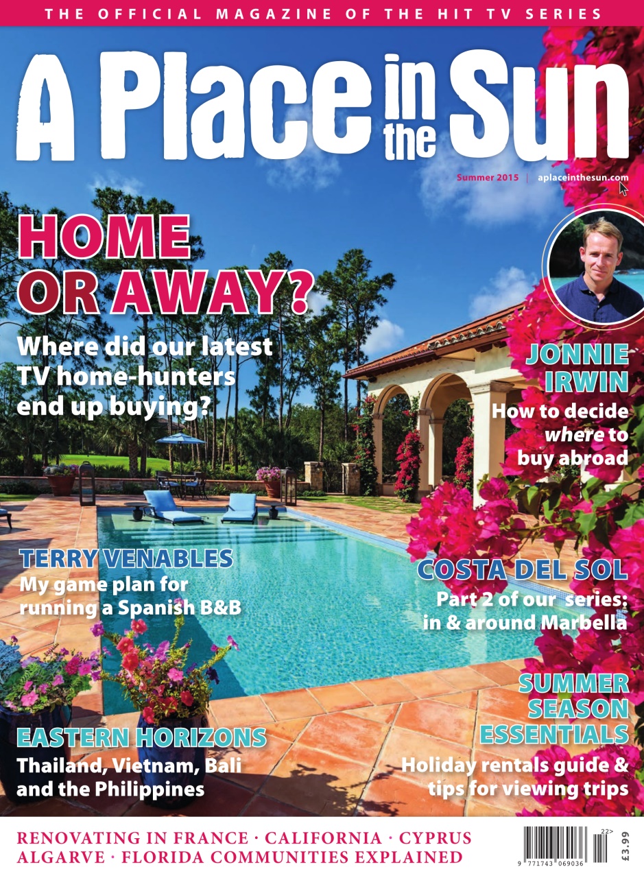 A Place in the Sun Magazine - A Place in the Sun Summer 2015 Back Issue