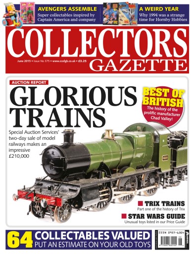 Collectors Gazette Magazine - June 2015 Back Issue