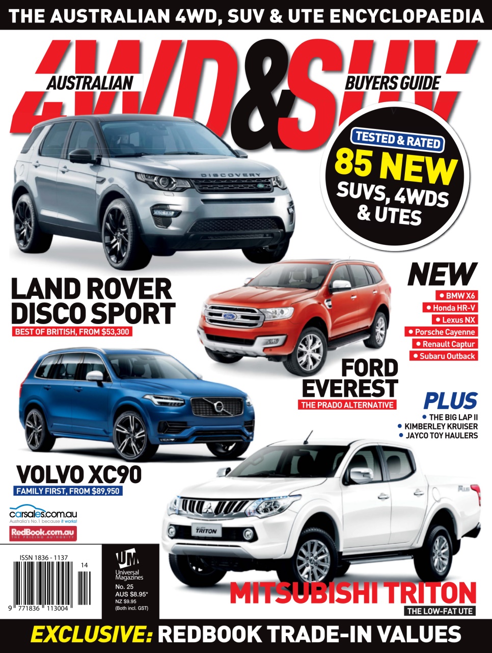 Australian 4WD and SUV Buyers Guide Magazine - Issue 25 Back Issue