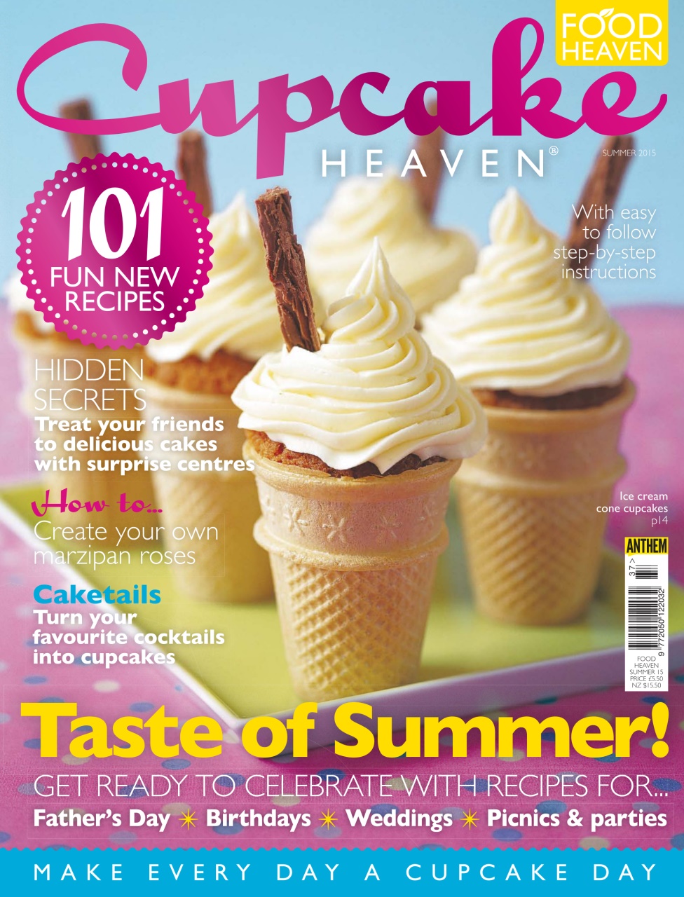 Cupcake Heaven Magazine - Cupcake Heaven Summer 2015 Back Issue