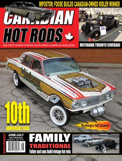 Canadian Hot Rods Magazine - CANADIAN HOT RODS VOLUME 10 ISSUE 5 Back Issue