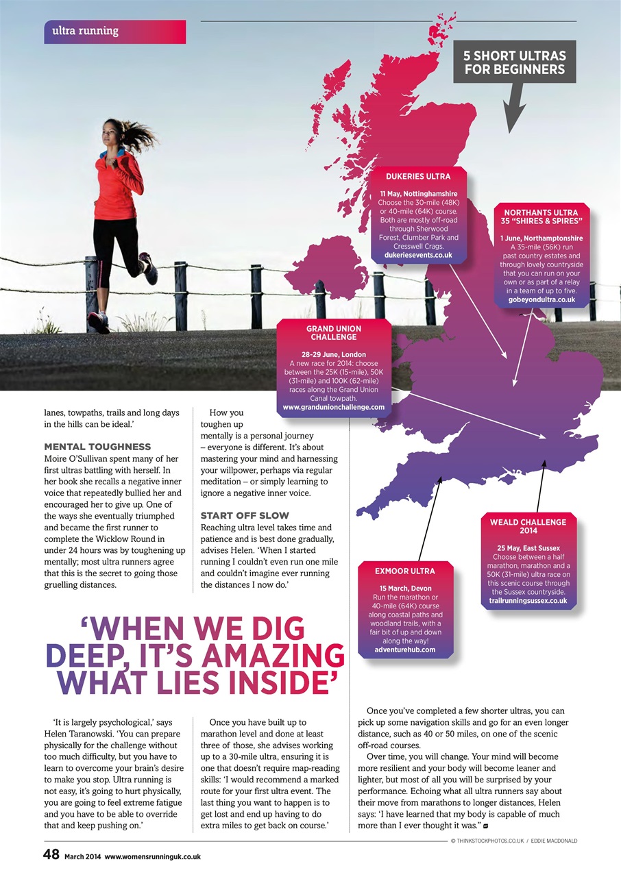 Women’s Running Magazine - Mar 2014 Back Issue