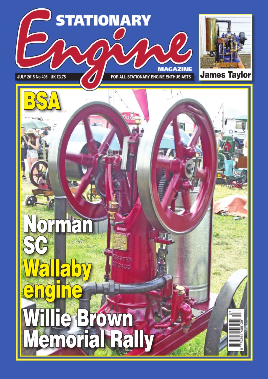 Stationary Engine Magazine - No.496 BSA Back Issue