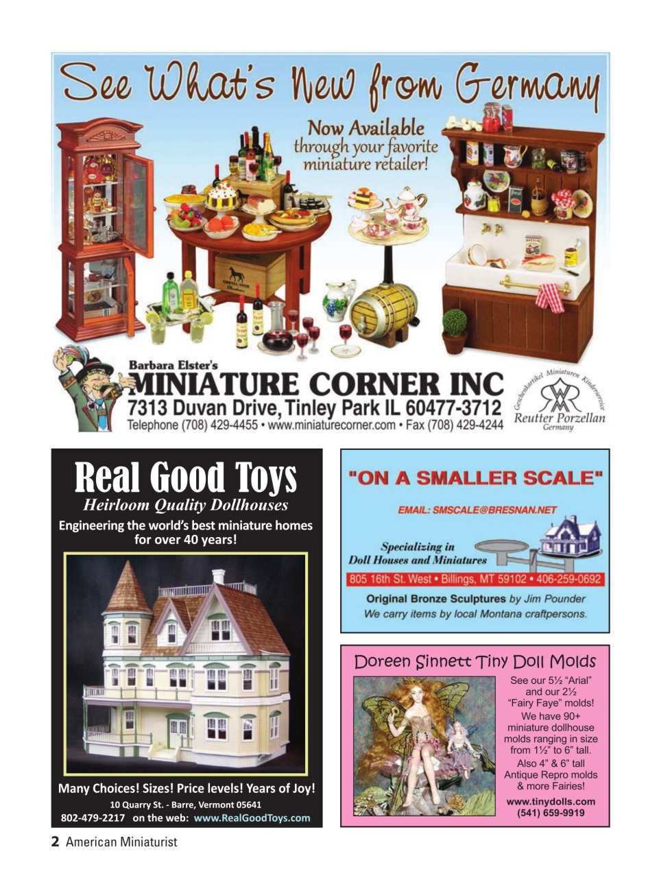 American Miniaturist Magazine - Issue 146 Back Issue