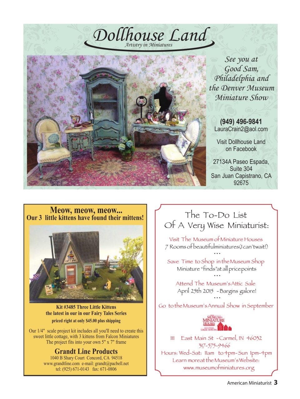 American Miniaturist Magazine - Issue 146 Back Issue