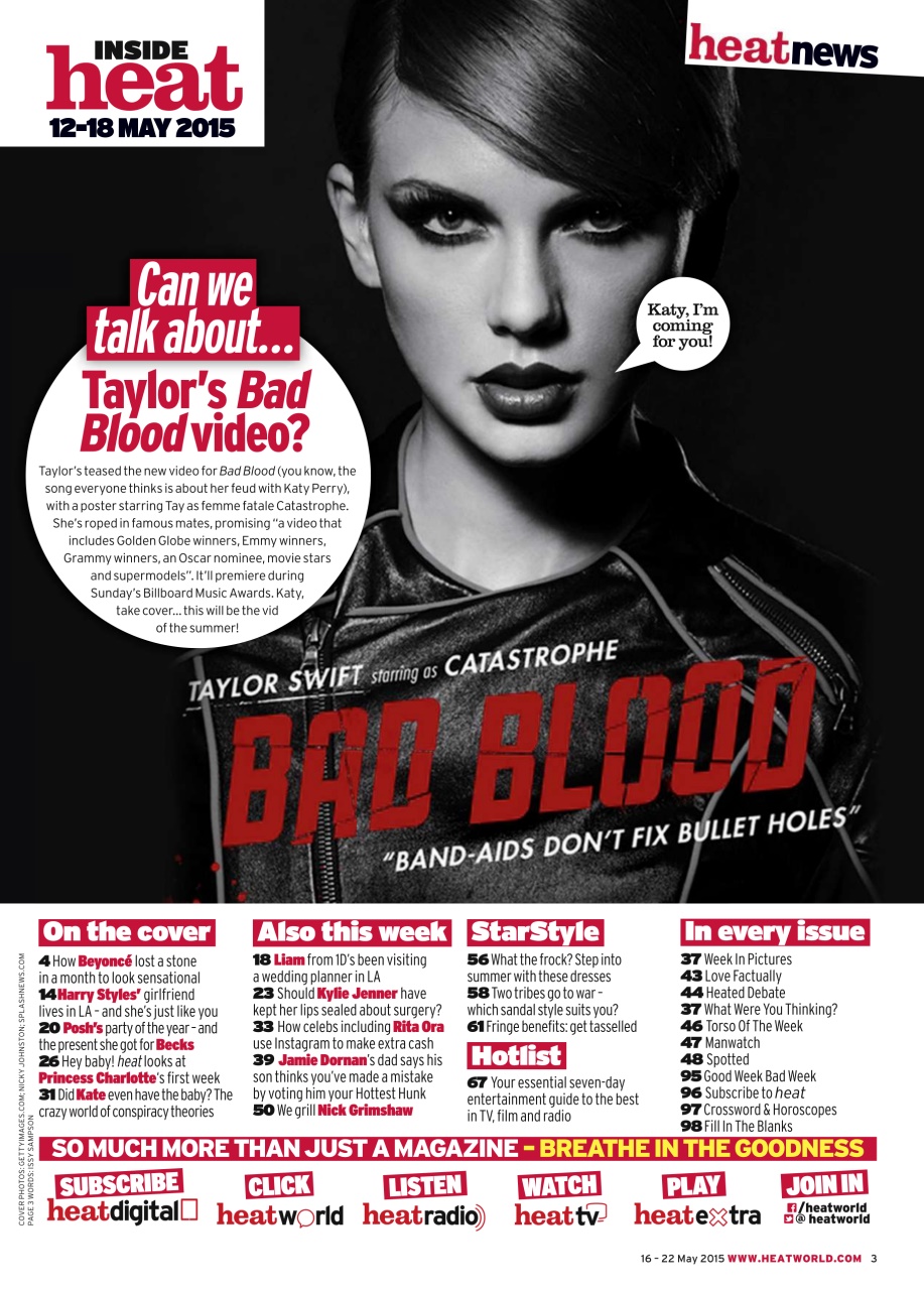 Heat Magazine - 16th May 2015 Back Issue