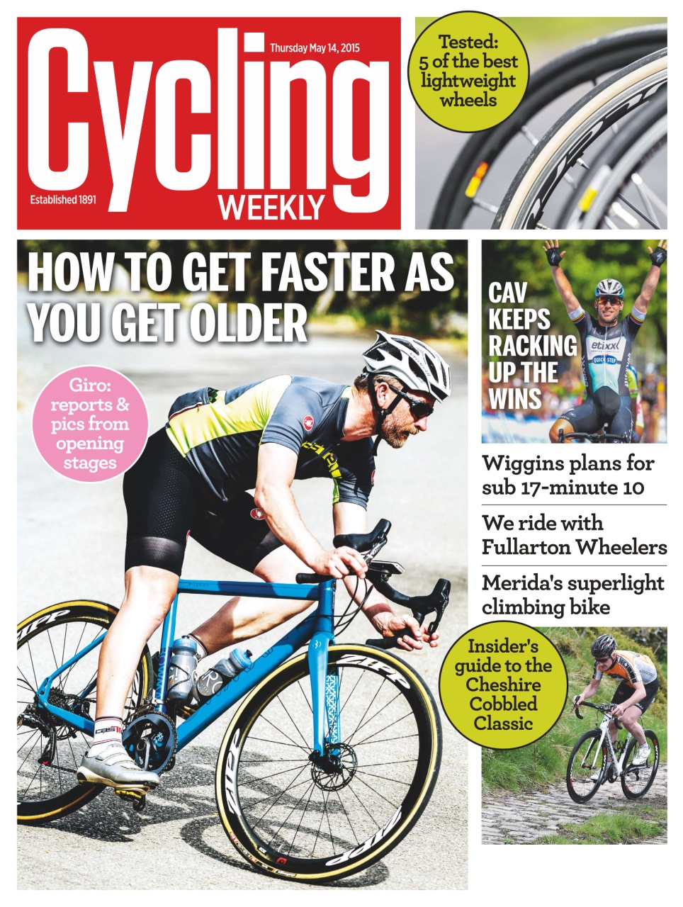 Cycling Weekly Magazine - 14th May 2015 Back Issue